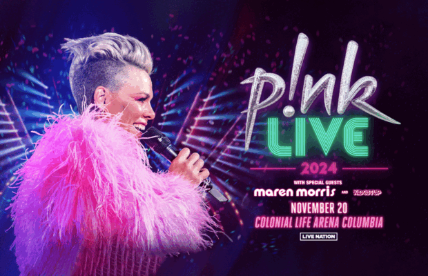 P!NK @ Colonial Life Arena – Nov. 20 | 101.7 Chuck FM